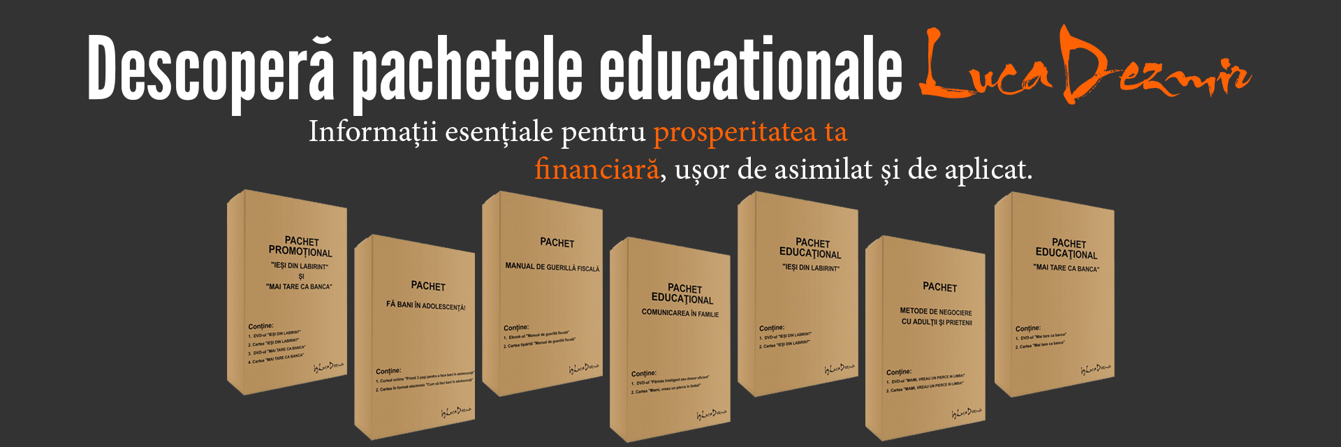 Luca Dezmir Shop – Magazin cu materiale educationale de dezvoltare ...